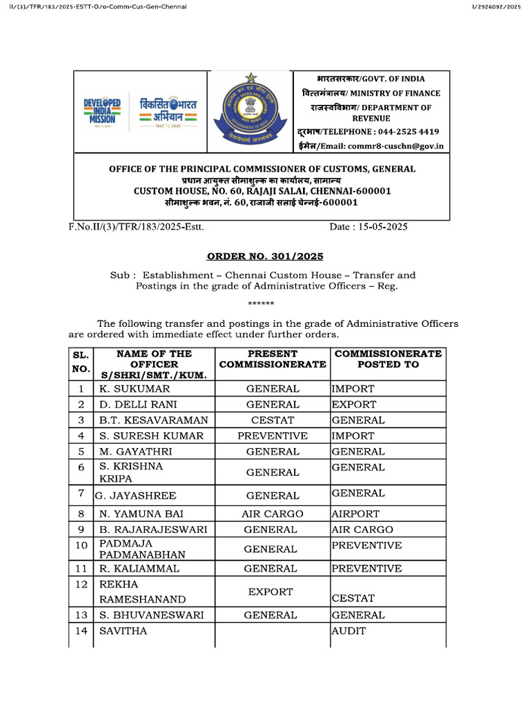 Ado Agt Order 2025 | PDF