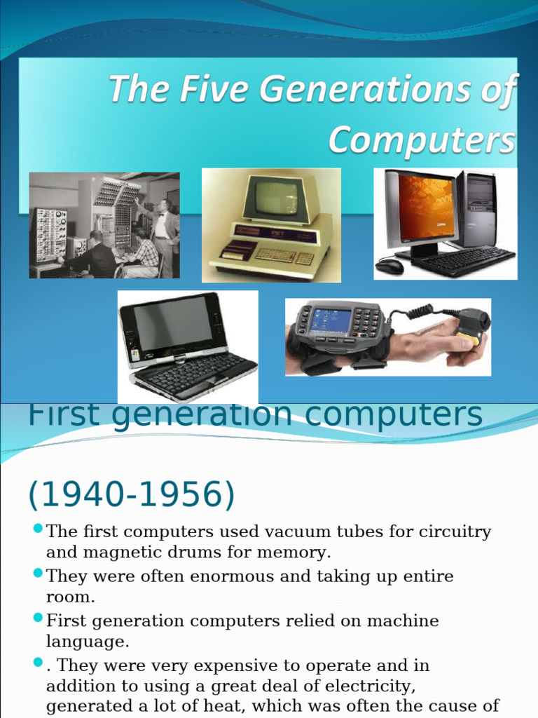 Evolution of Computer Generations | PDF