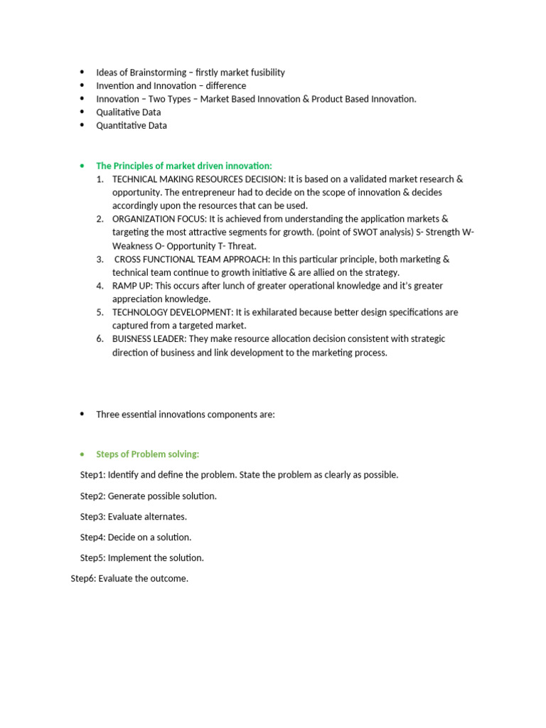 Venture Ideation-1 | PDF