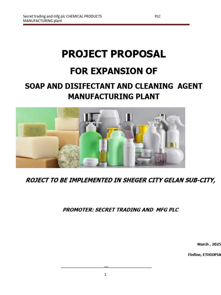 Liquid Soap Feas Expansion | PDF | Economies