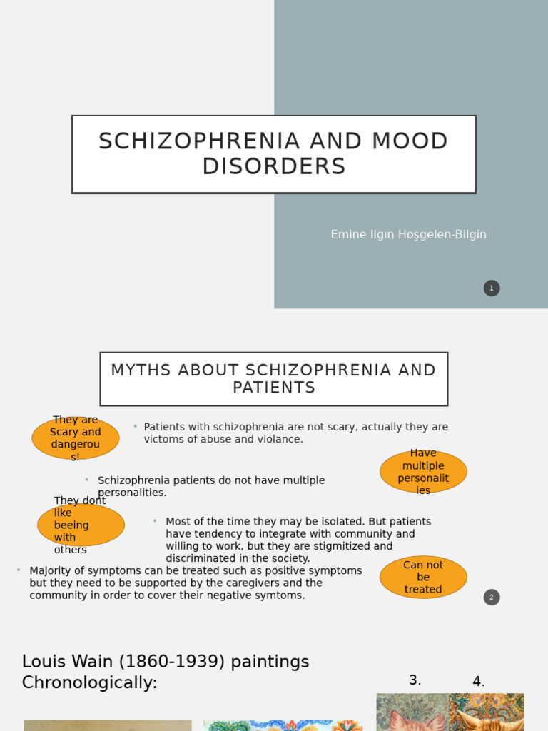 Lecture 10 - Schizophrenia and Mood Disorders | PDF | Schizophrenia ...