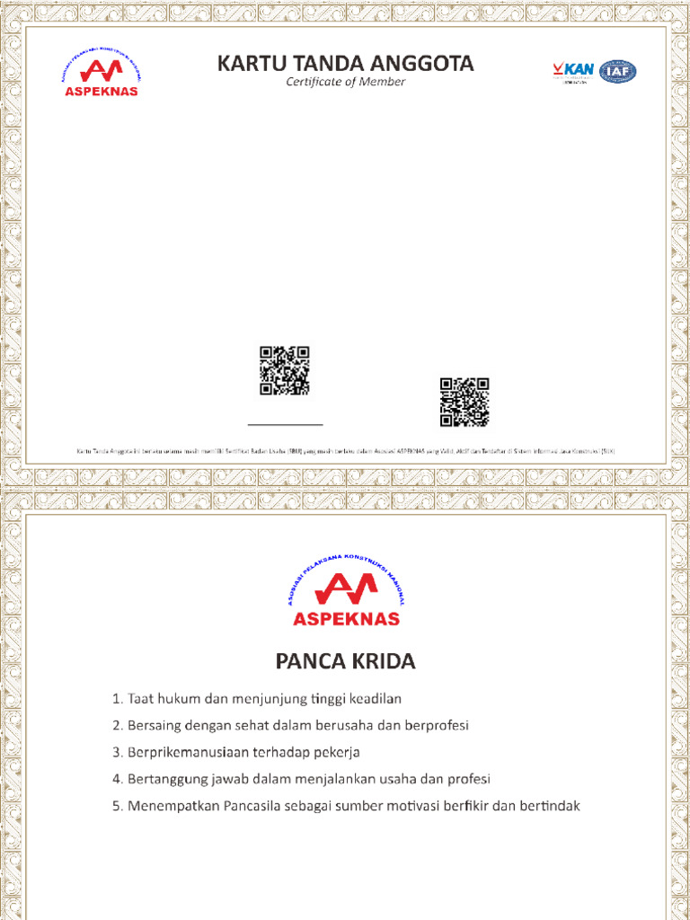 Kta Afa Mandiri Jaya | PDF