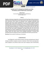 Contoh Cover Tugas Esai | PDF