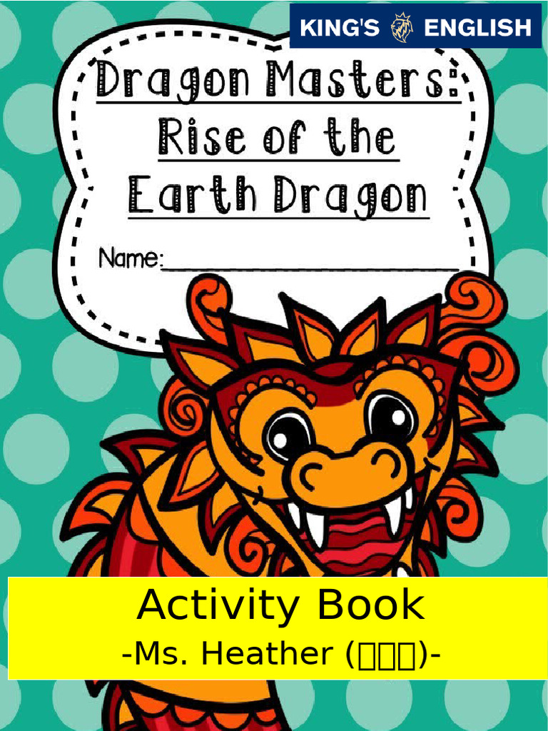 Dragon Master Book Cover 1 | PDF