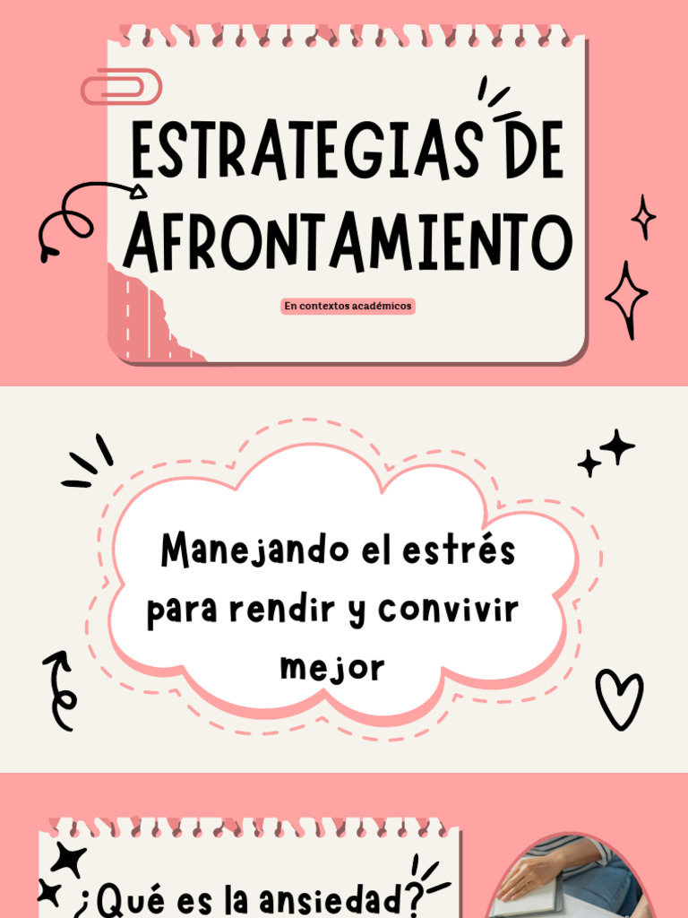 Estrategias de Afrontamiento en Contextos Academicos | PDF