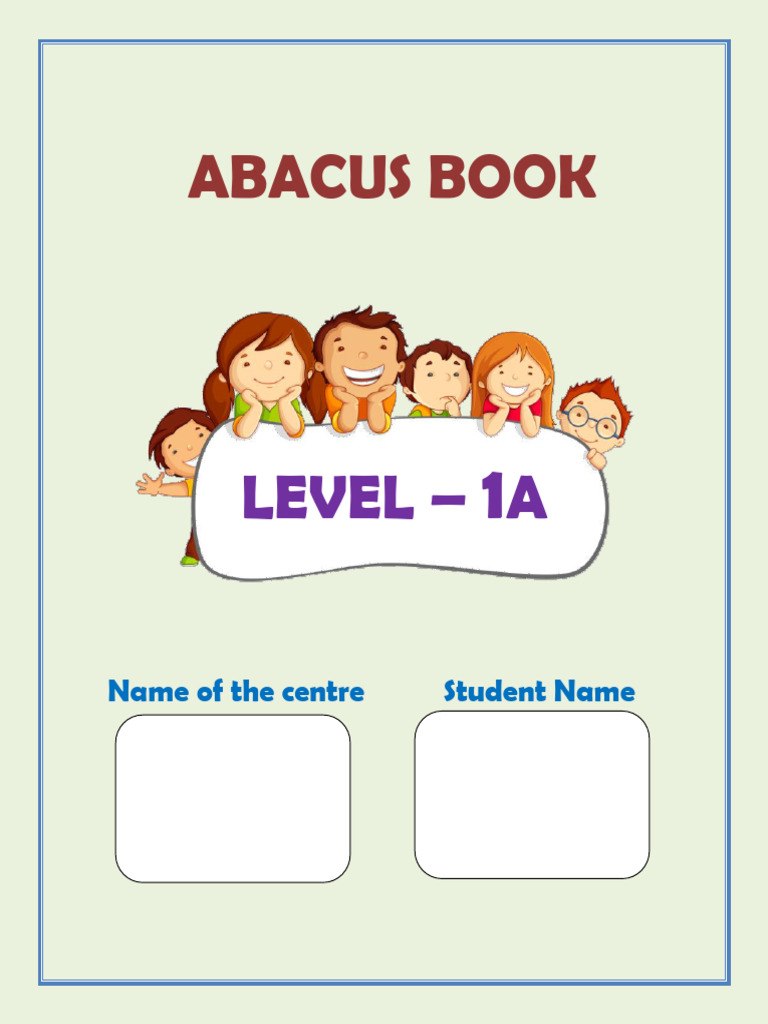 ABACUS LEVEL-1A Sample | PDF | Mathematics