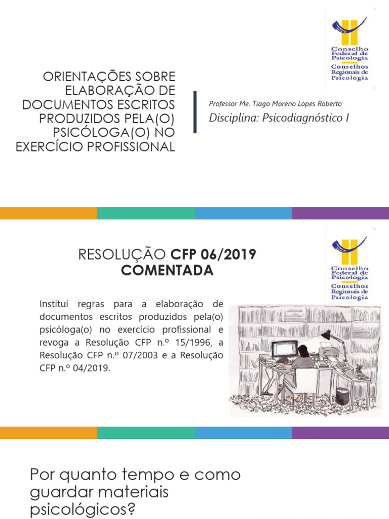ORIENTA OES SOBRE ELABORA AO DE DOCUMENTOS ESCRITOS - CFP-compactado | PDF | Psicologia ...