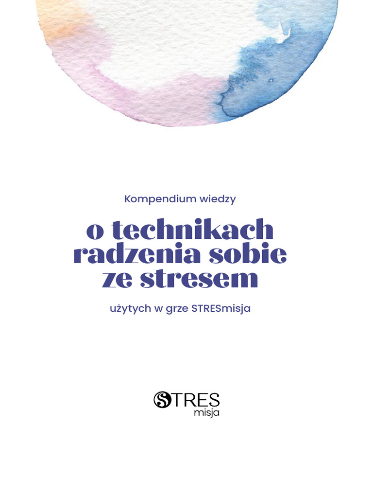 STRES Jak Się Mniej Stresować (SWPS) | PDF