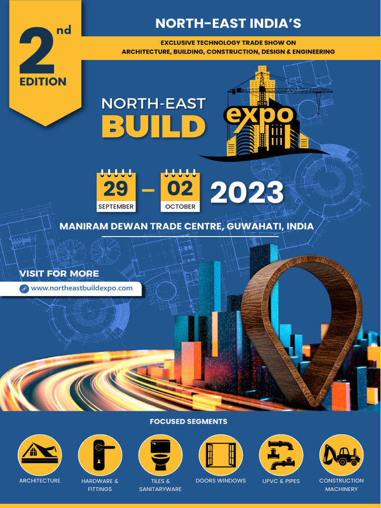 2nd North-East Build Expo 2023 Brochure | PDF | Concrete | Building ...