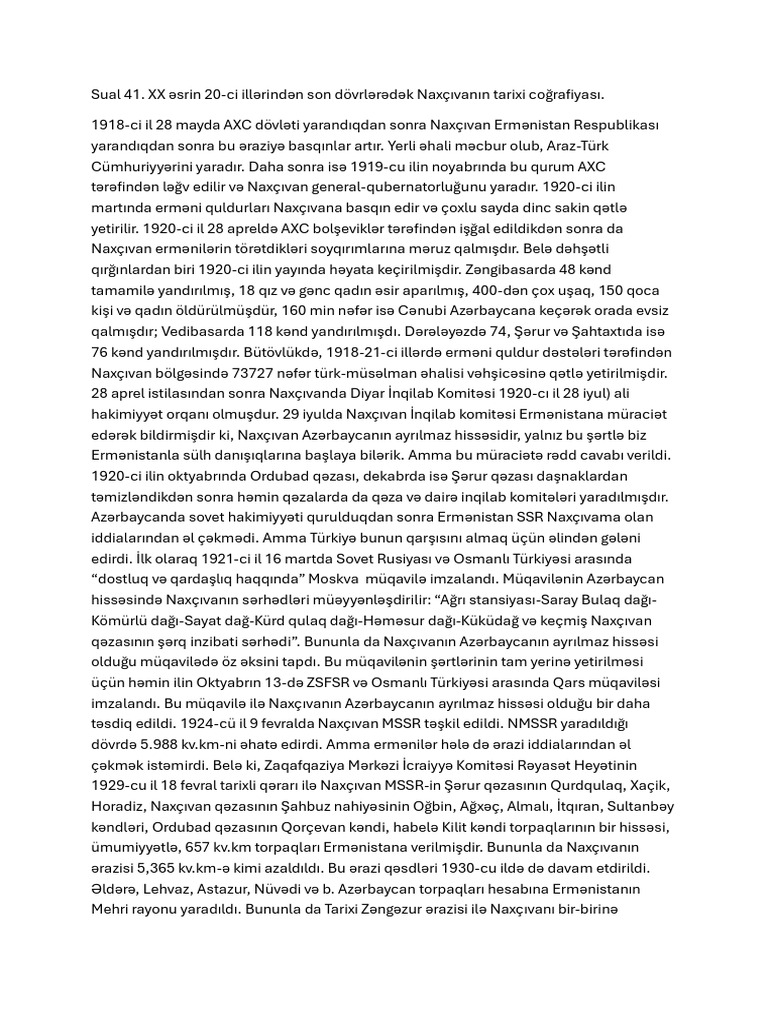 Tarixi coğrafiya cavablar | PDF