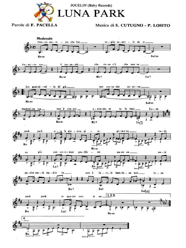 Jocelin - Luna Park | PDF