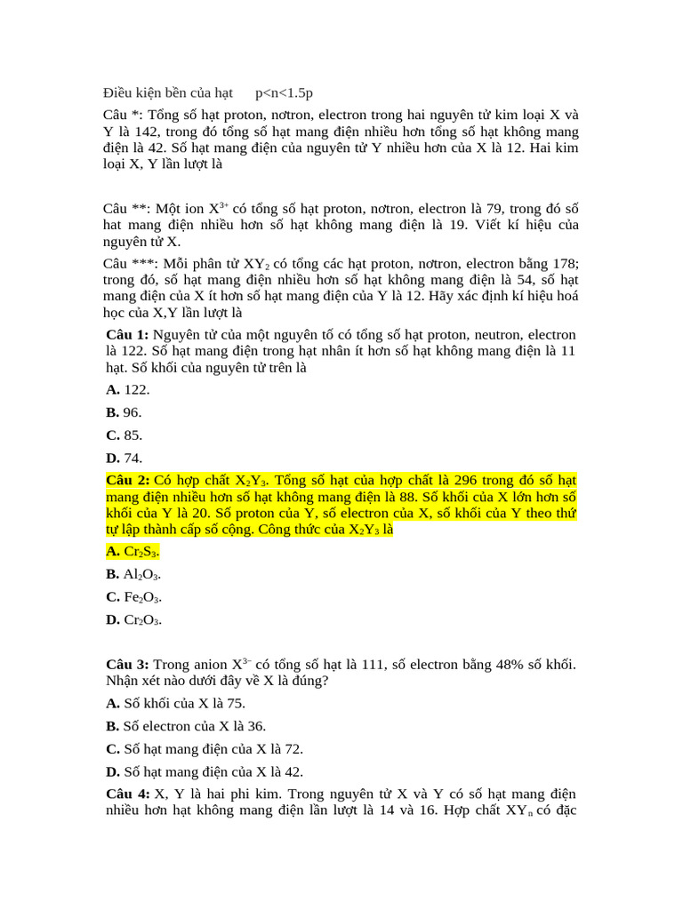 bài tập cần phô | PDF