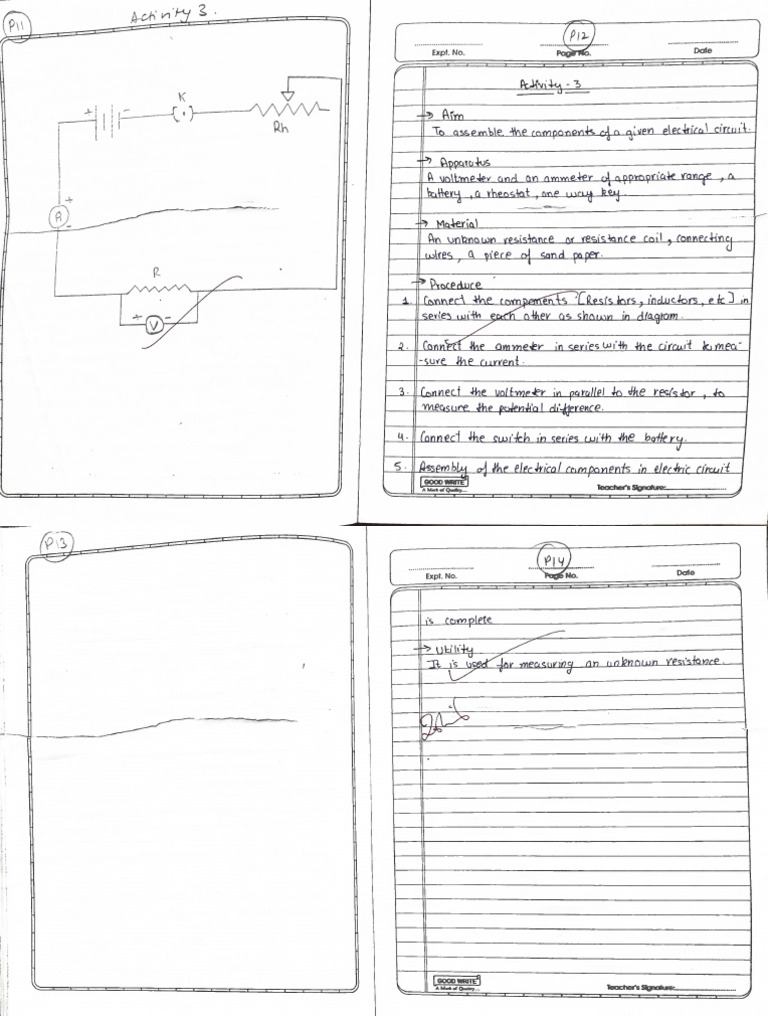 Activity 3 (Physics Practical) | PDF