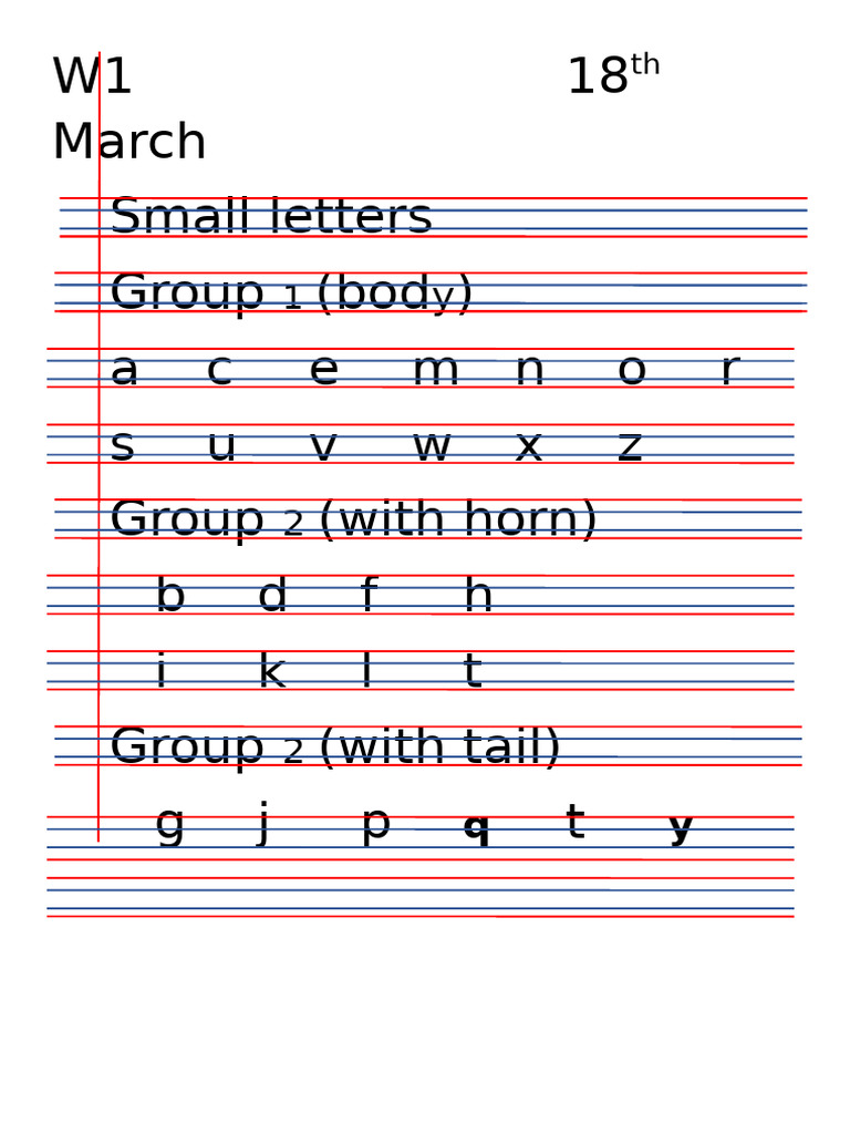 Small Letters | PDF