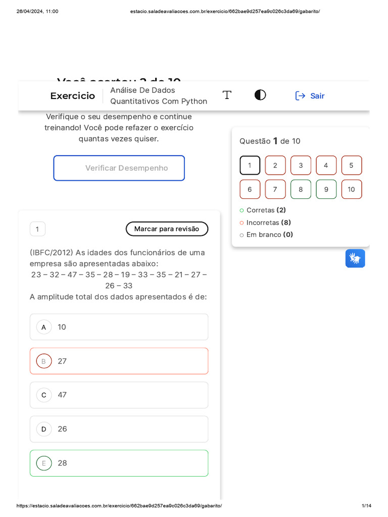 Exercicios Python para Análise de Dados1 | PDF | Ponto fora da curva | Mediana (Estatística)