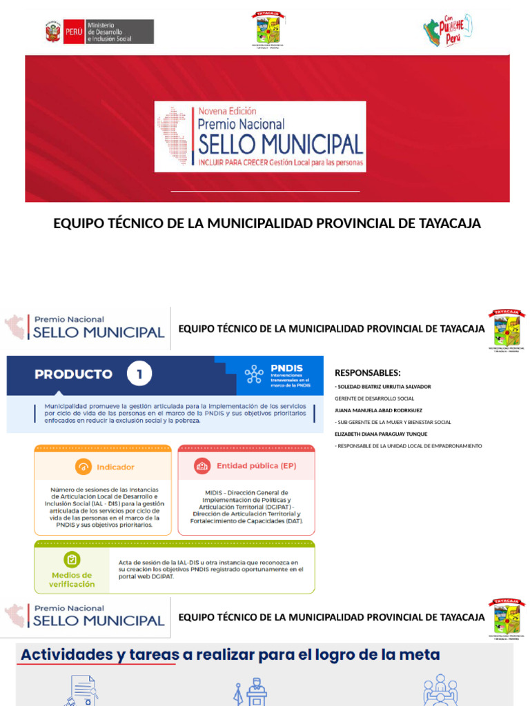 Sello Municipal 2025 | PDF