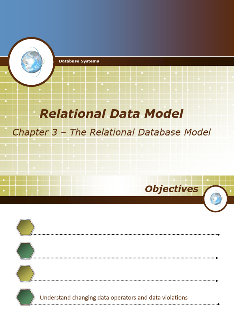 3 - Chapter 3 - Relational Model Part1 | PDF
