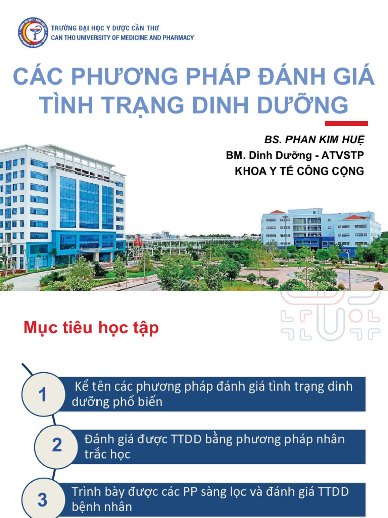 Đánh Giá Tình TR NG Dinh Dư NG - Update 2025 | PDF