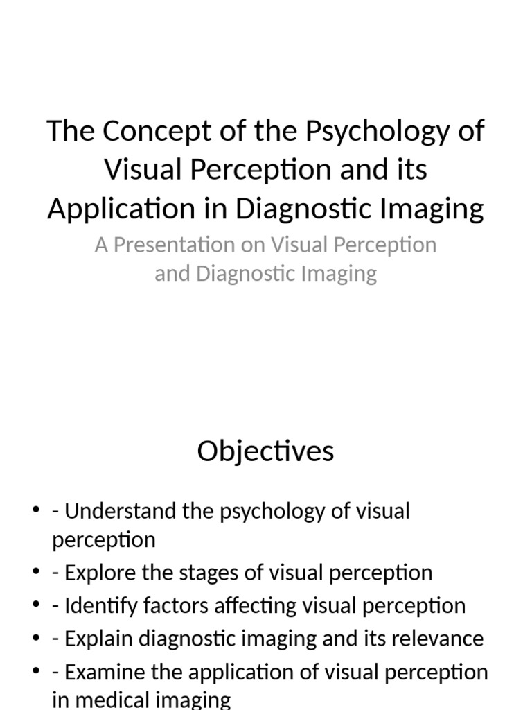 Psychology of Visual Perception | PDF