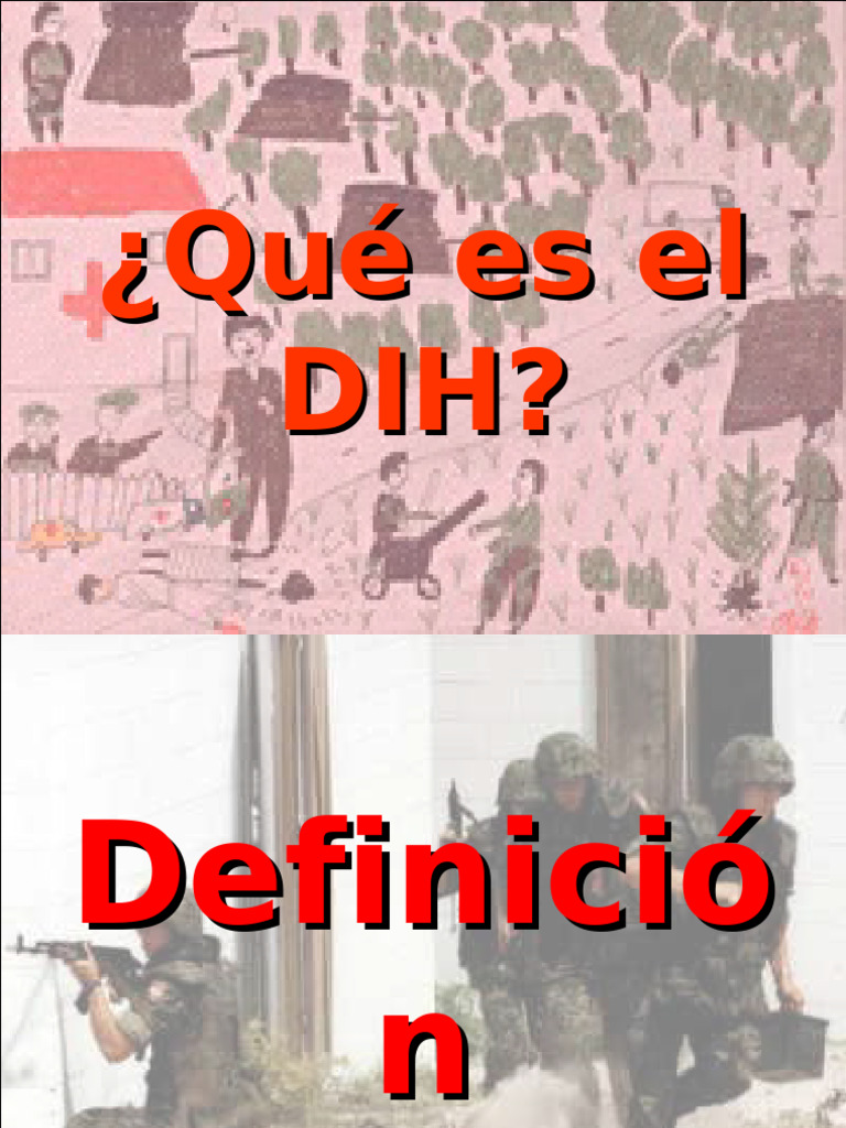 Qué Es El DIH | PDF