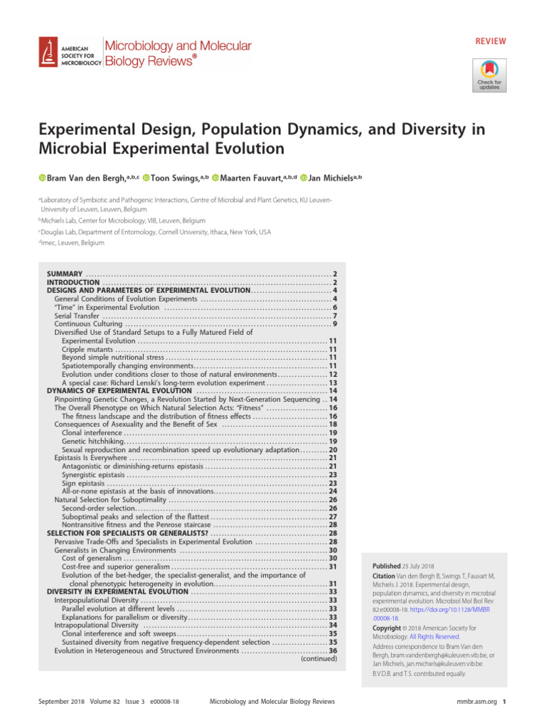 e00008-18 | PDF | Mutation | Evolution