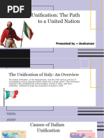 Unification of Italy and Germany - Similarities and Differences | PDF ...