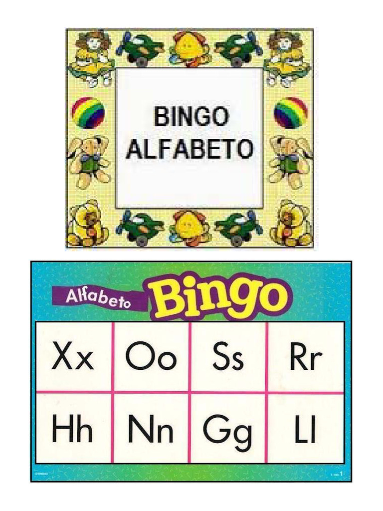 Bingo Do Alfabeto | PDF