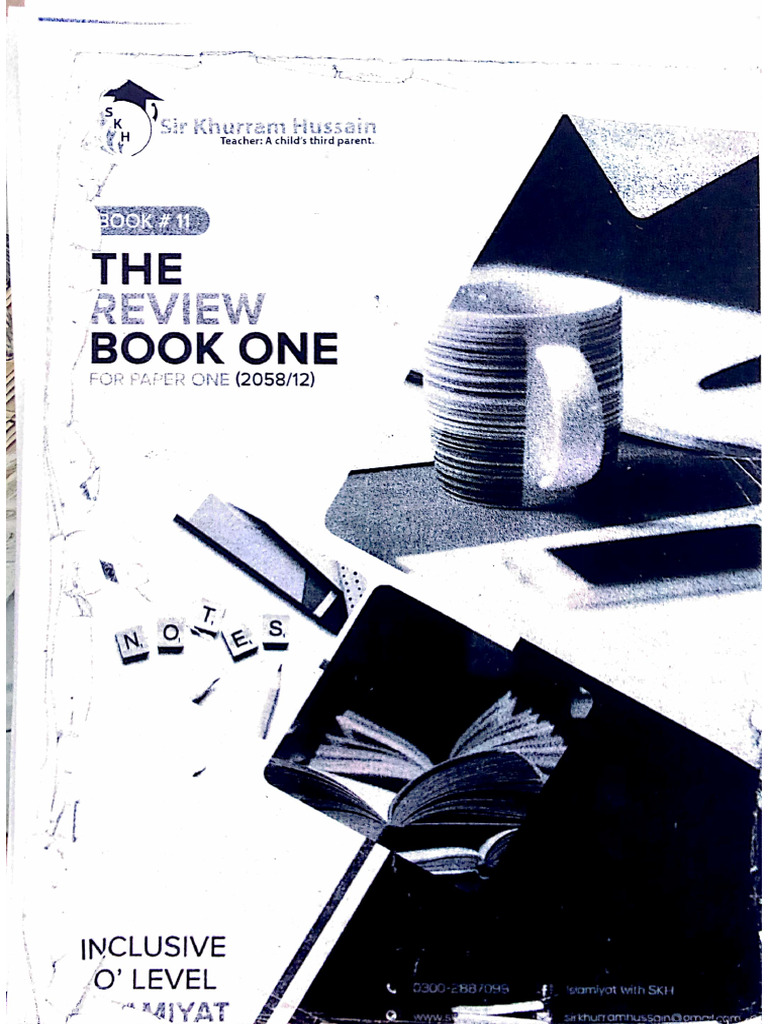 SKH Review Book 1 New | PDF
