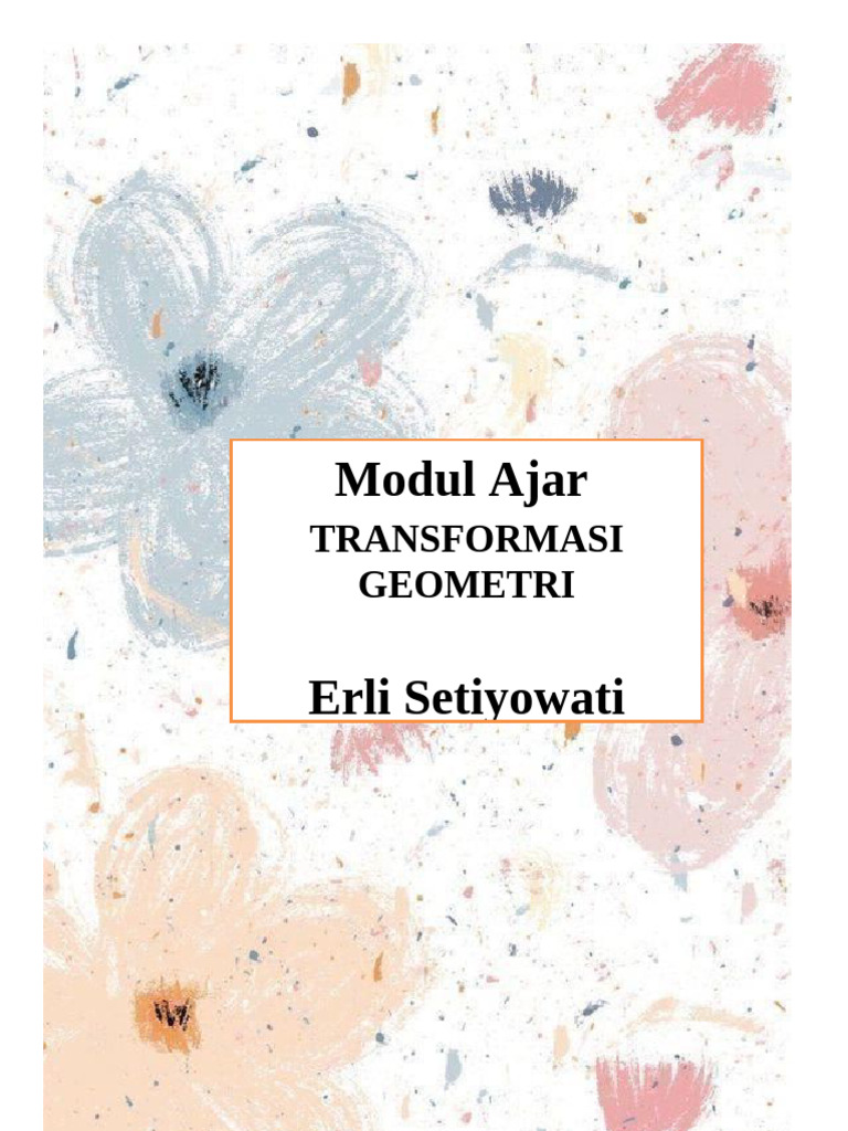 Modul Transformasi Geometri | PDF