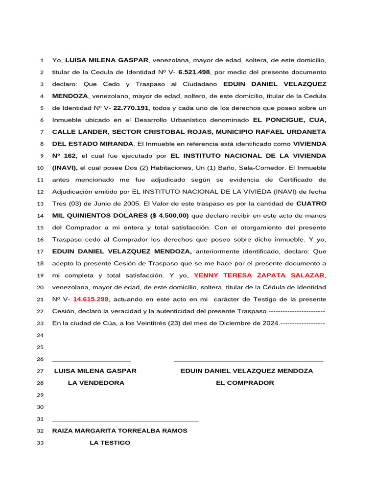 Compra Casa Dani | PDF