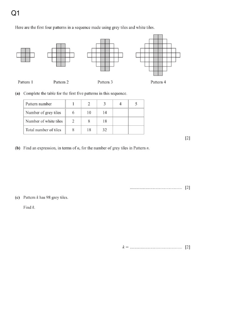 Last Day Igcse Math Prep p2. | PDF