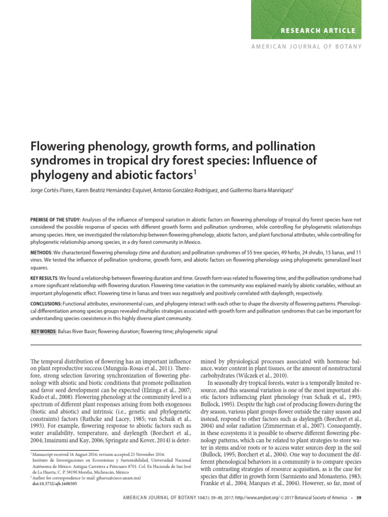 Corte769s-Flores_et_al._2017_Flowering_phenology_growth_forms_and ...