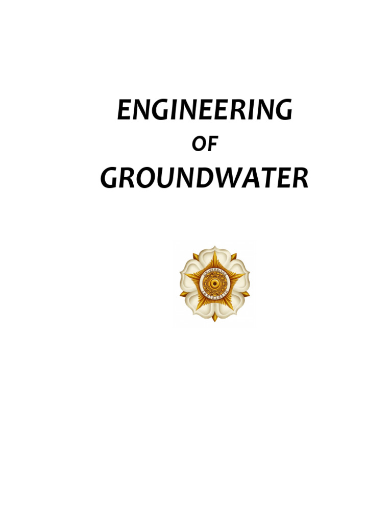 Sunjoto Engineering of Groundwater 2021 | PDF | Groundwater | Water