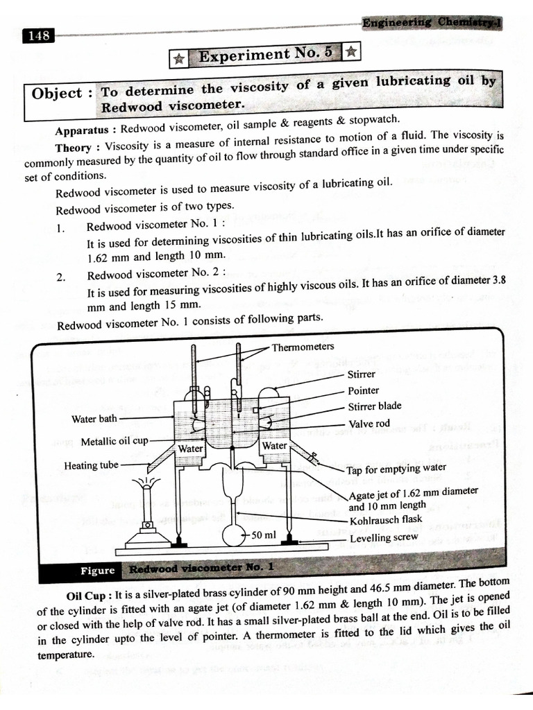 Viscosity Experiment | PDF