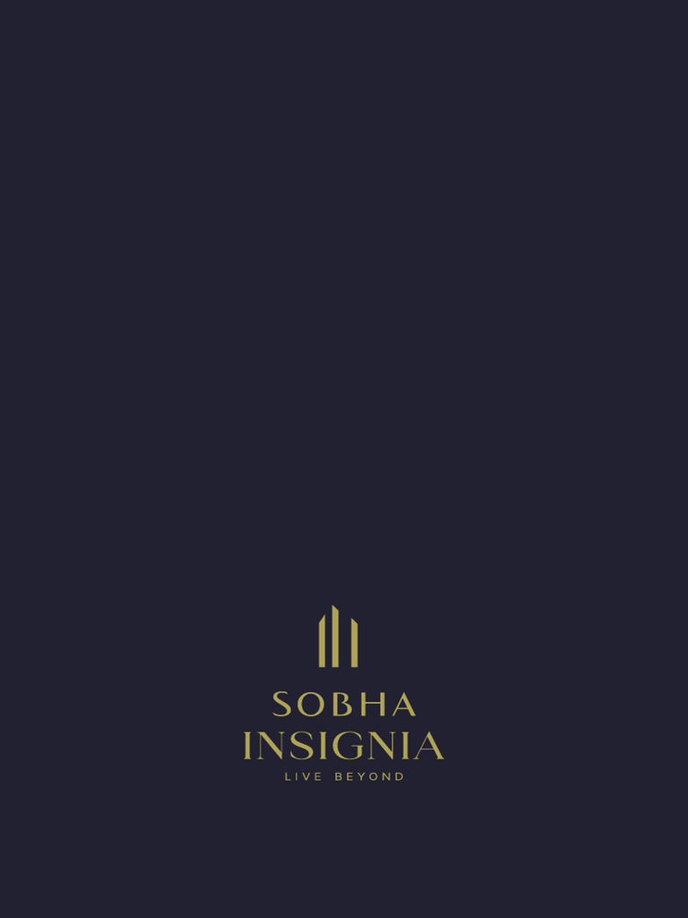 SOBHA Insignia Brochure v2 | PDF