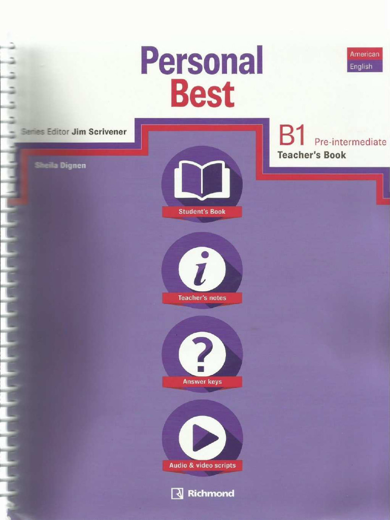 Personal Best b1 Teacher Book PDF | PDF