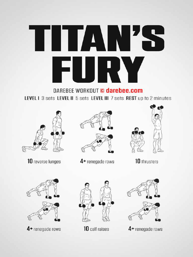 Titans Fury Workout | PDF