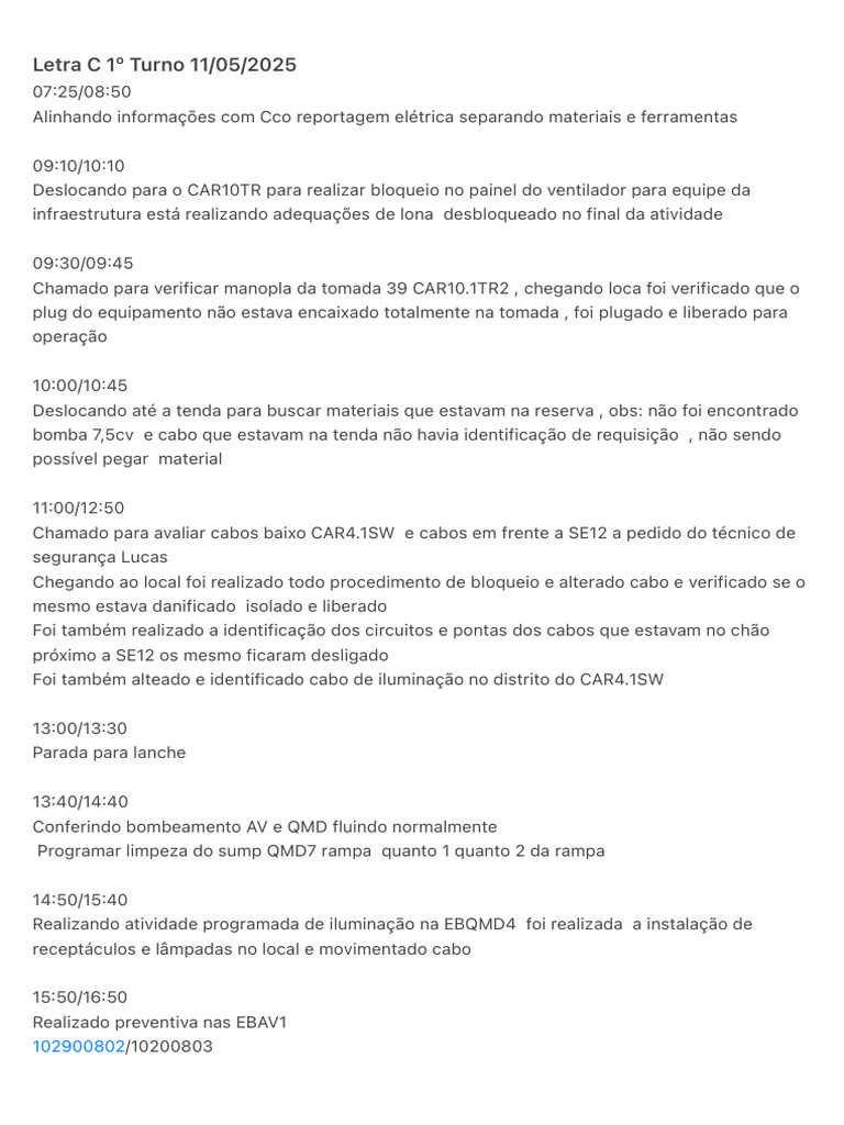 Letra C 1º Turno 11052025 | PDF