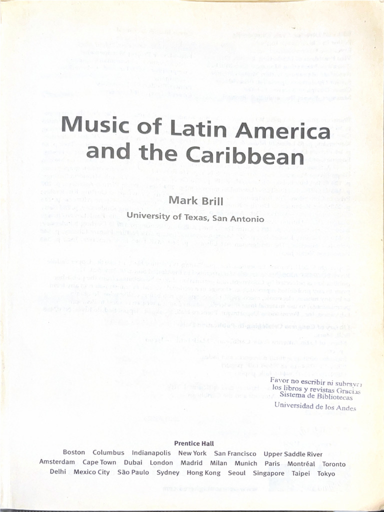Music of Latin America and The Caribbean | PDF