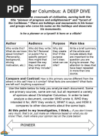Columbus's 1493 Letter to Spain | PDF | Christopher Columbus | Voyages ...
