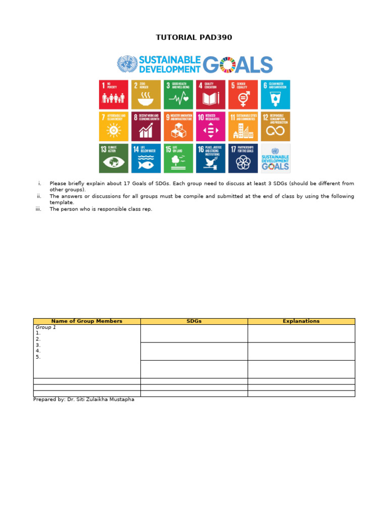 Tutorial 1 Pad390 | PDF