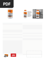 Avesta Red OneTM Pickling Spray 240 | PDF | Acero | Agua