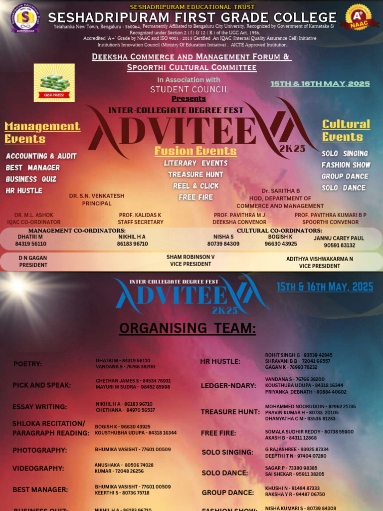 Adviteeya Brochure - Final | PDF