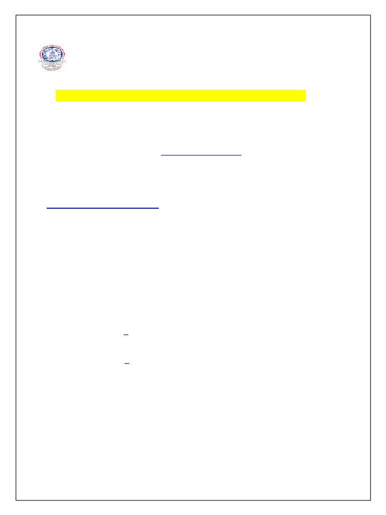 NOTICE SY & TY Registration | PDF