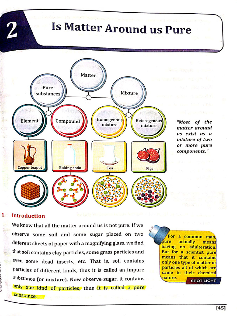 Is Matter Around Us Pure | PDF