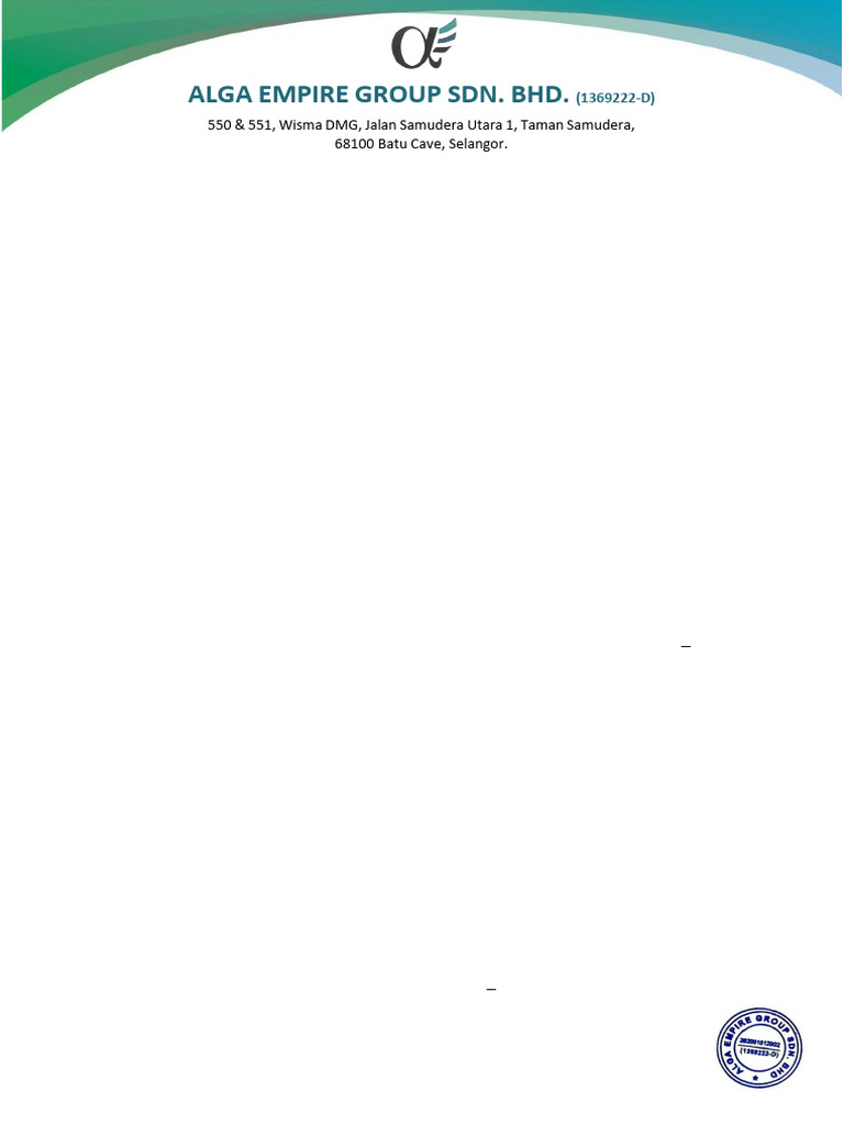 Proposal Projek Kuari Batu Dan Pasir - Alga-1 | PDF