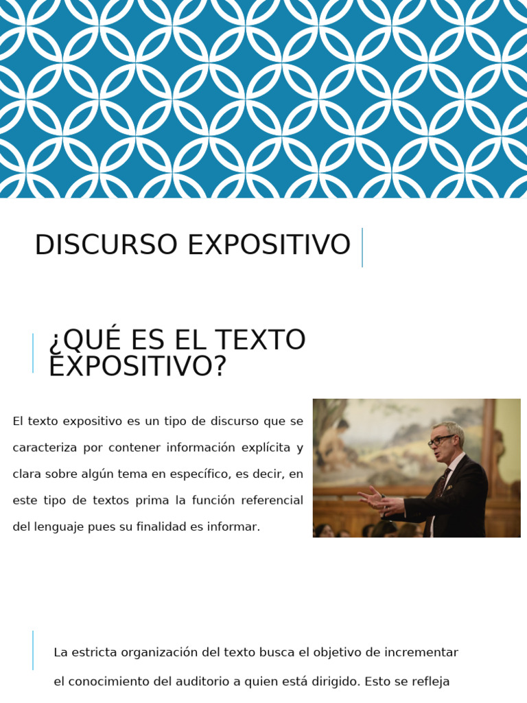 TEXTO EXPOSITIVO DISCURSO EXPOSITIVO 7MO I SEMESTRE UNIDAD 1 | PDF ...