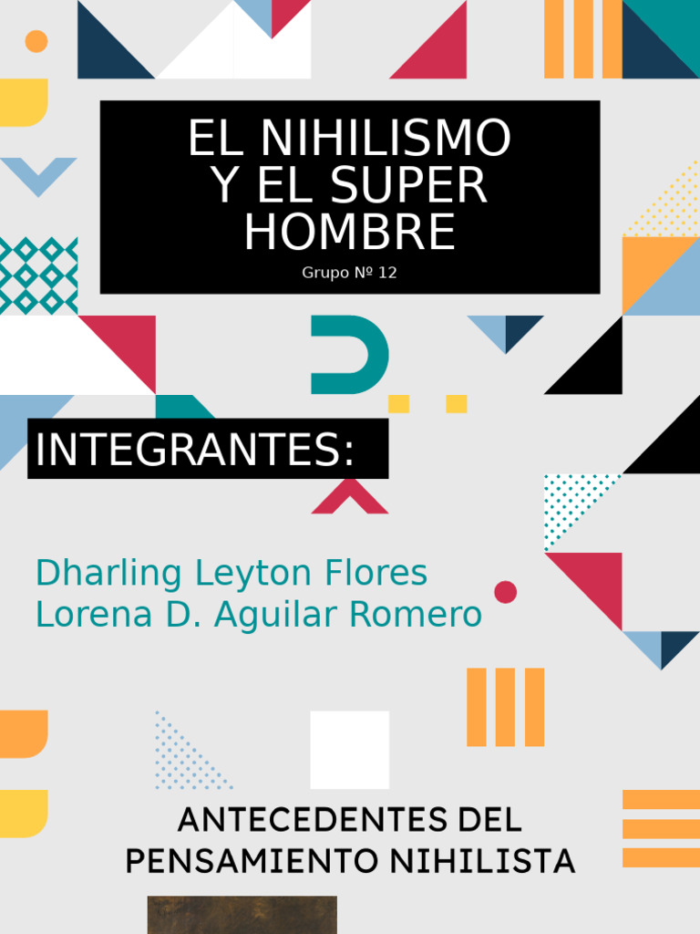 Nihilismo y el super hombre | PDF | Nihilismo | Friedrich Nietzsche