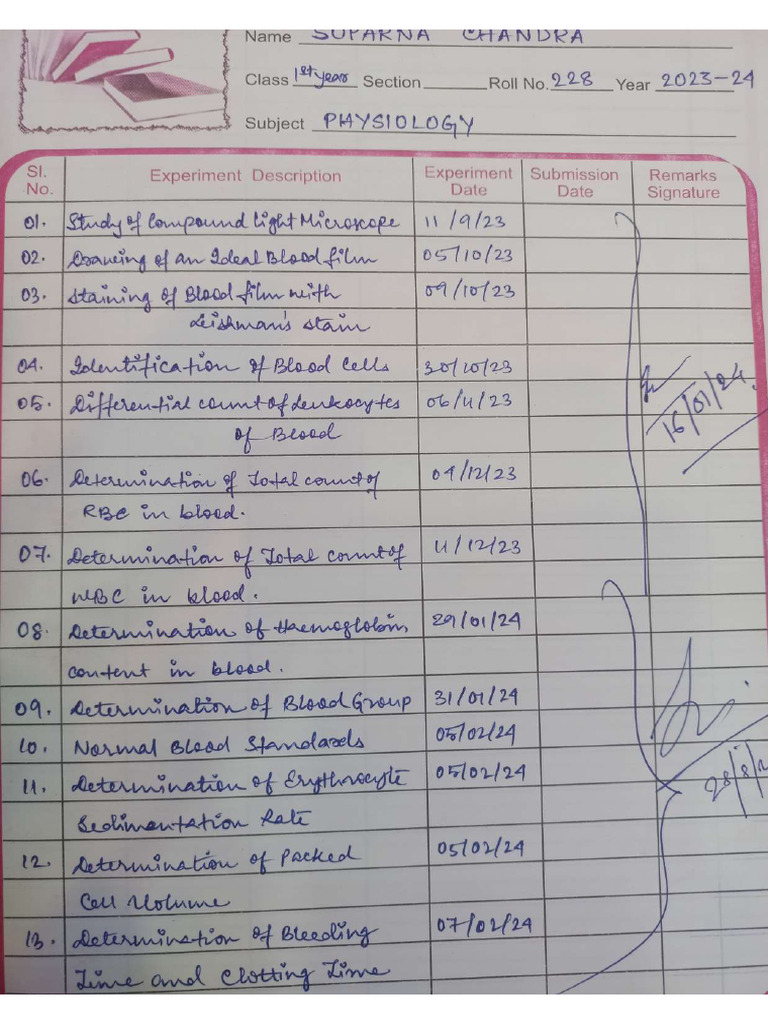 physiology practical | PDF