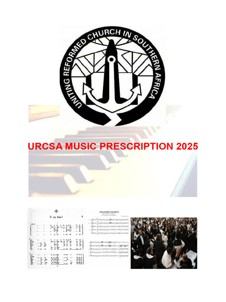 URCSA Music Prescription 2025 | PDF